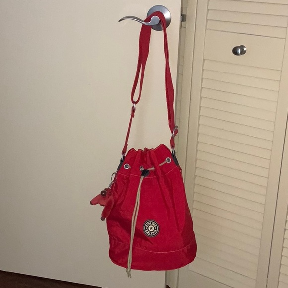 Kipling | Bags | Vintage Kipling Drawstring Shoulder Bag | Poshmark